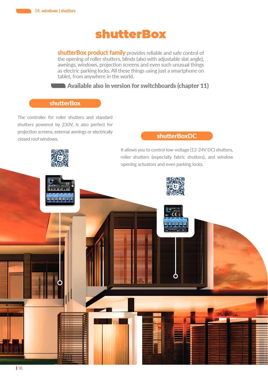 Product catalogue - BleBox